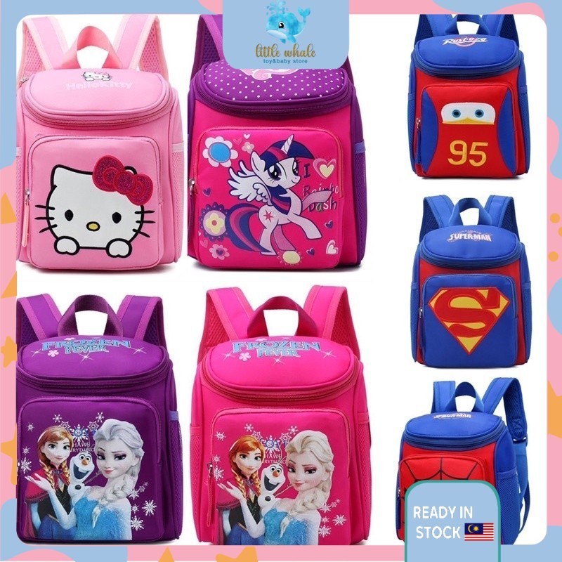 🐳Beg Sekolah Kanak Kanak Kids Fashion Backpack School Bag for ...