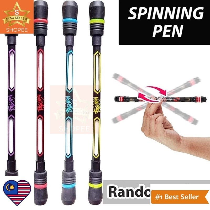 (MW)Creative Fidget Spinner Pen/0.5mm Funny Rotating Pen/Comfortable ...