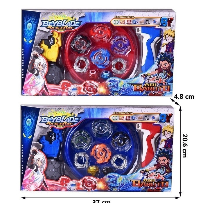 Beyblade Set Spining Tops Launcher Stadium Kids Beyblade Burst Gyro ...