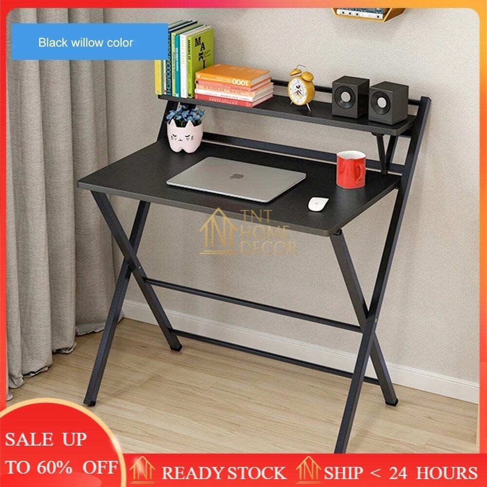 TNT Foldable Computer Desks Laptop Table Small Space Simple Home Office ...