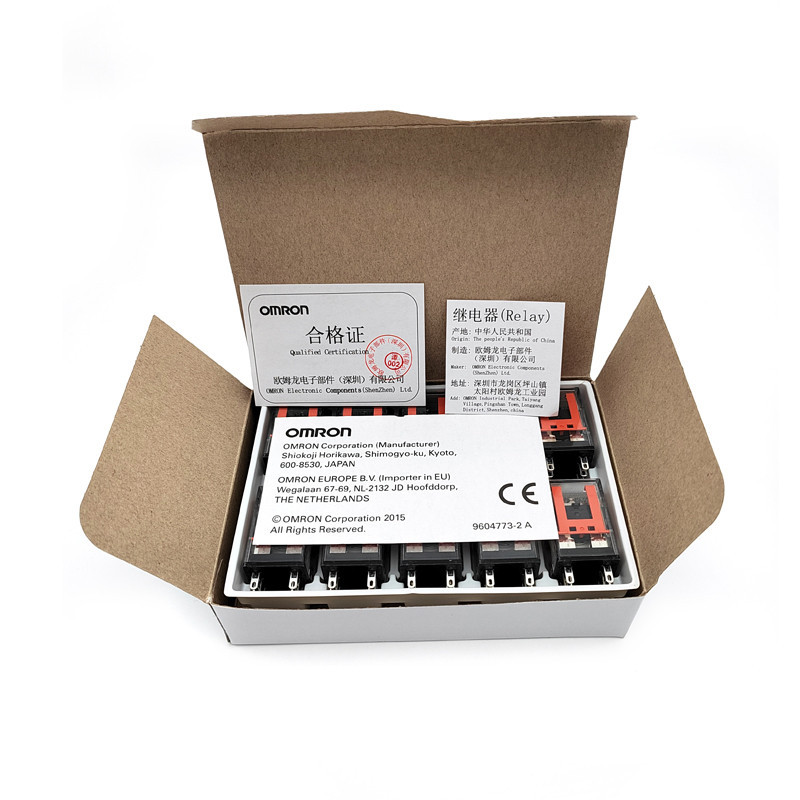 Omron Omron Relay MY2N-GS/MY4N-GS AC110 AC220 DC12 DC24 (with Base ...