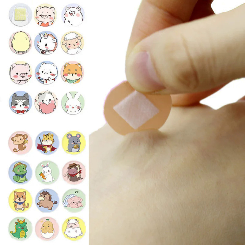 120pcs/Lot Cartoon Band Aid Hemostasis Adhesive Bandages Skin Vaccine ...
