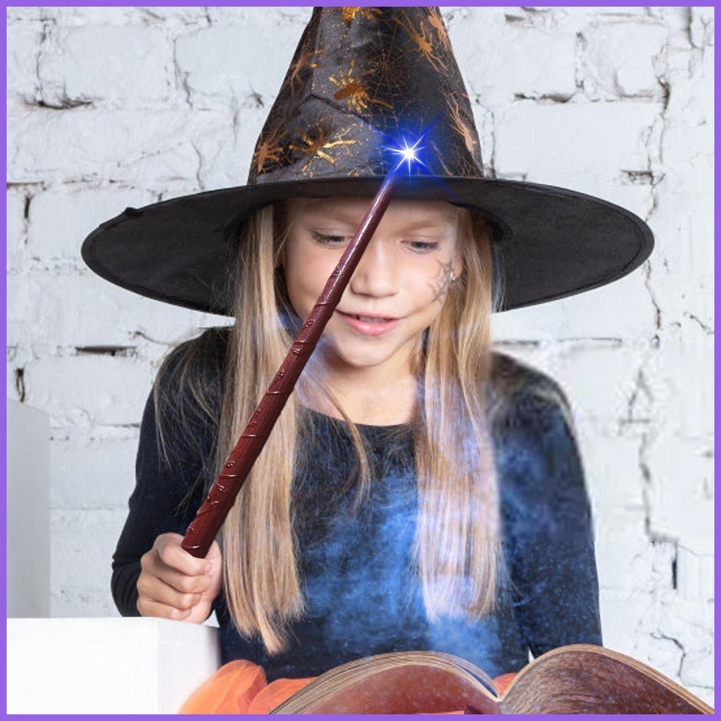 Light Up Wizard Wand Luminous Toy Wands for Kids Wizard Illuminating ...