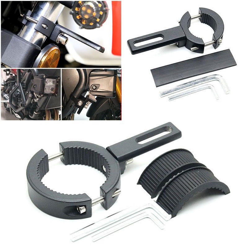 Motorcycle Headlight Spotlight Mount Universal Motorcycle Fog Light ...