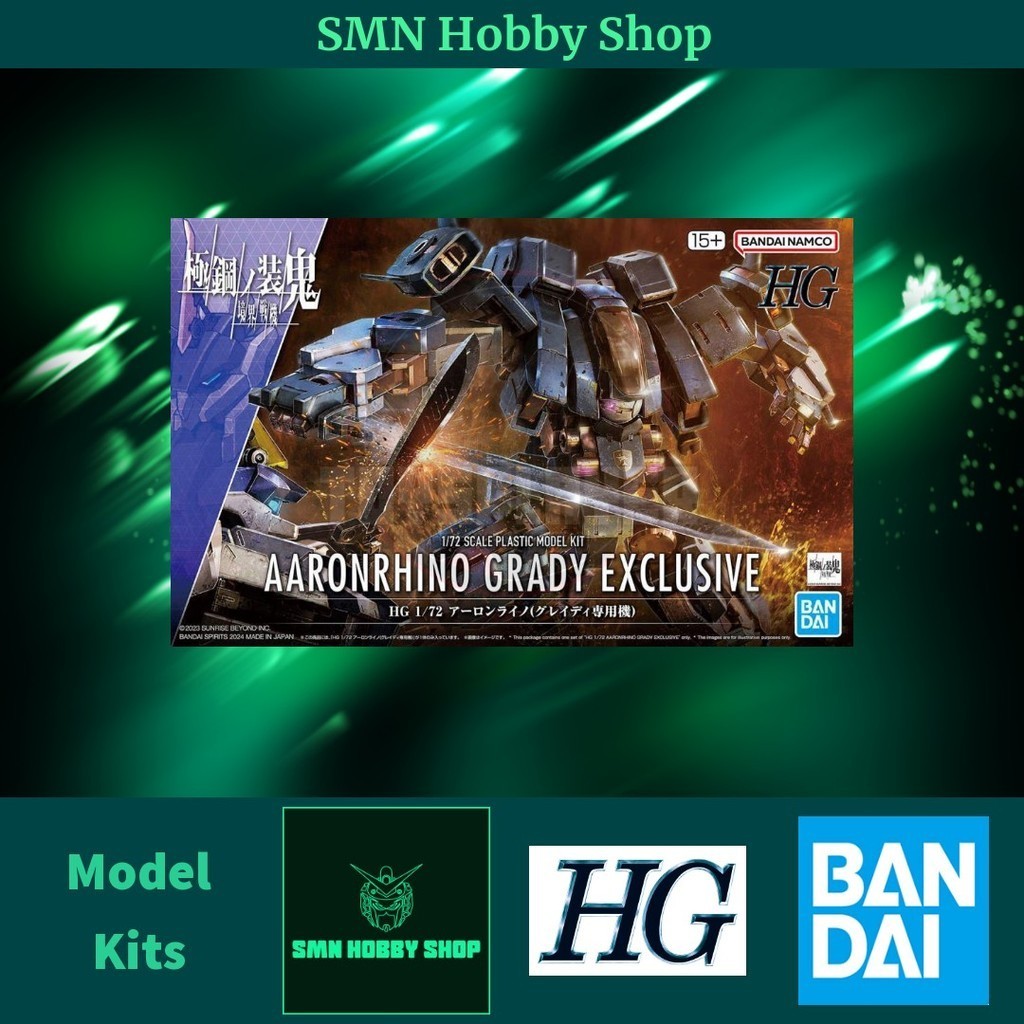 HG 1/72 Aaron Rhino Grady Exclusive 018 Toys Plastic Model Kit [AMAIM ...