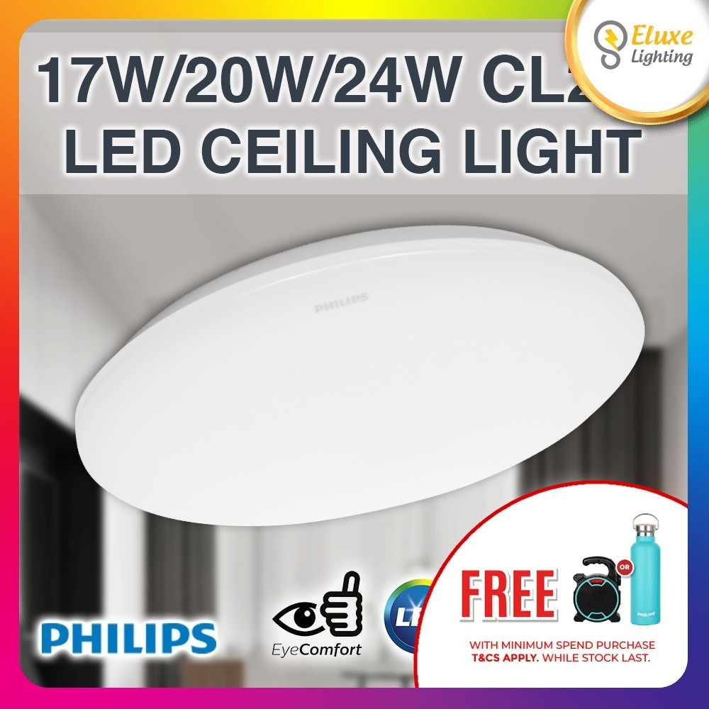[PHILIPS] Essential LED Ceiling Light CL200 17W/20W/24W Interlaced ...