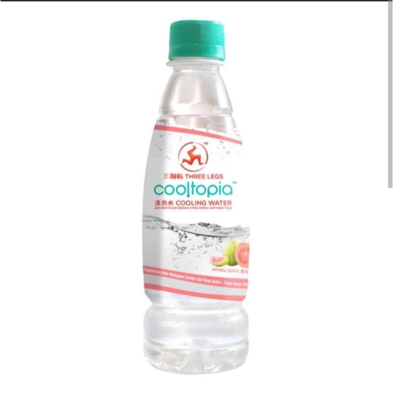 Three Legs Cooltopia Cooling Water Guava 320ml | Shopee Malaysia