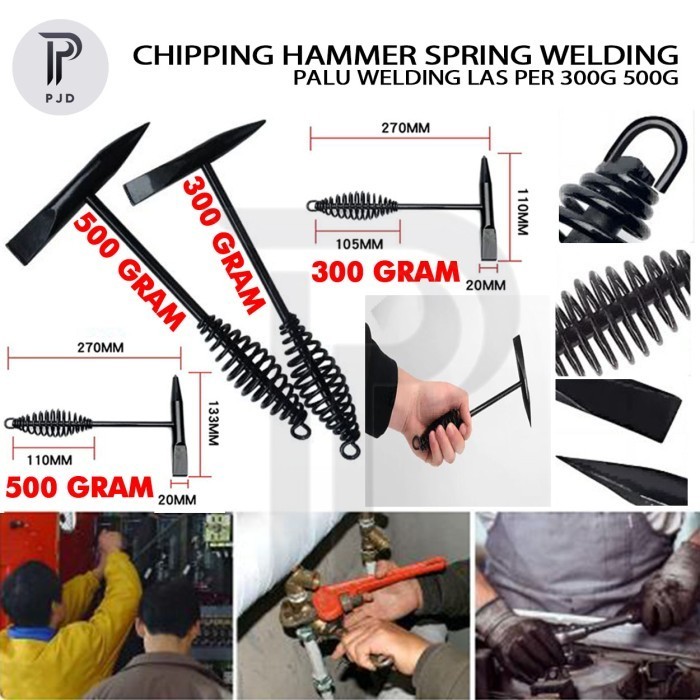 Chipping Hammer Spring Welding / Welding Hammer Per 300g 500g | Shopee ...