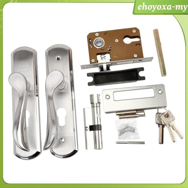 [EhoyoxaMY] Stainless Steel handle for door Interior Lock Latch Lever ...