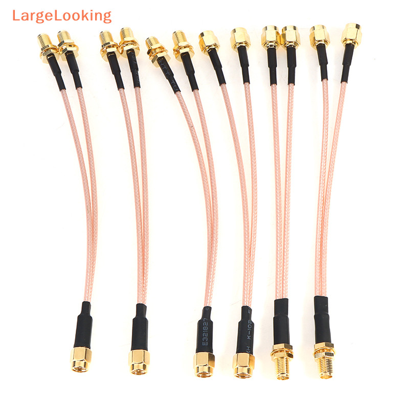 [LargeLooking] SMA to 2X SMA Male Female Y type Splitter Combiner ...