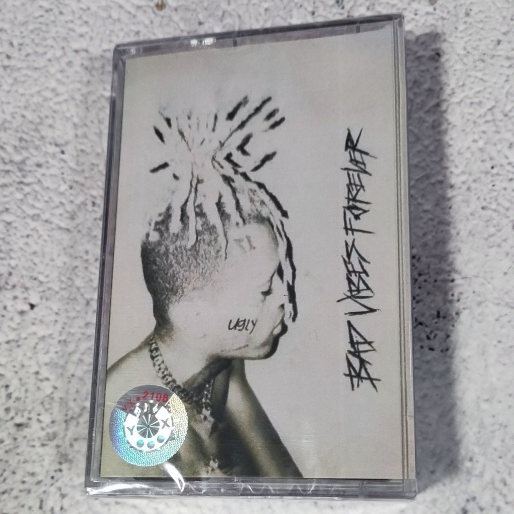 Original Xxxtentacion Bad Vibes Forever Cassette Tape Lyric Book