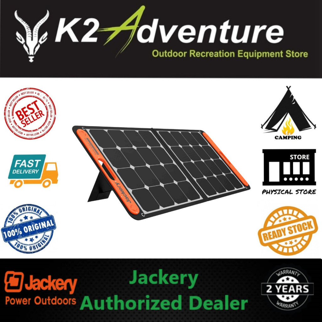 Jackery SolarSaga 100W Solar Panel (100% Authentic) | Shopee Malaysia