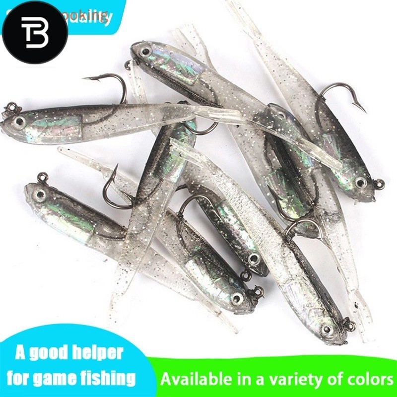 TB Lead Fish Soft Fish Soft Bait Fork Tail Fake Fish Soft Fish Luya ...