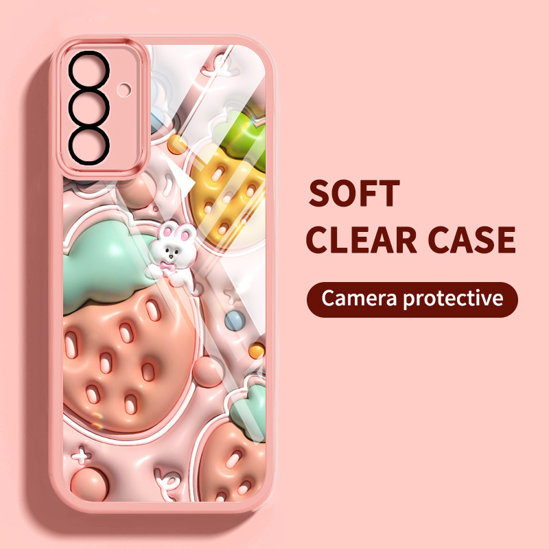 Casing Samsung Galaxy M14 M54 M34 F34 M13 F13 M15 F15 4G 5G Cute Duck ...