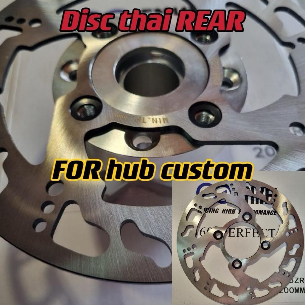 enkei disc Thai rear 200mm for hub custom y15 y16 LC5s / FRONT EGO ...