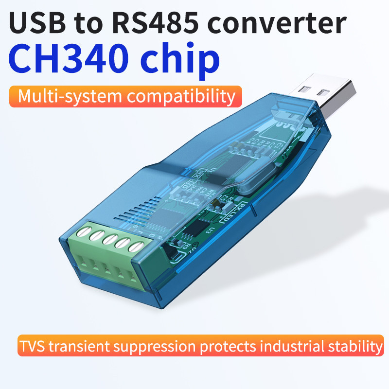 Industrial USB To RS485 Converter Upgrade Protection RS232 Converter ...