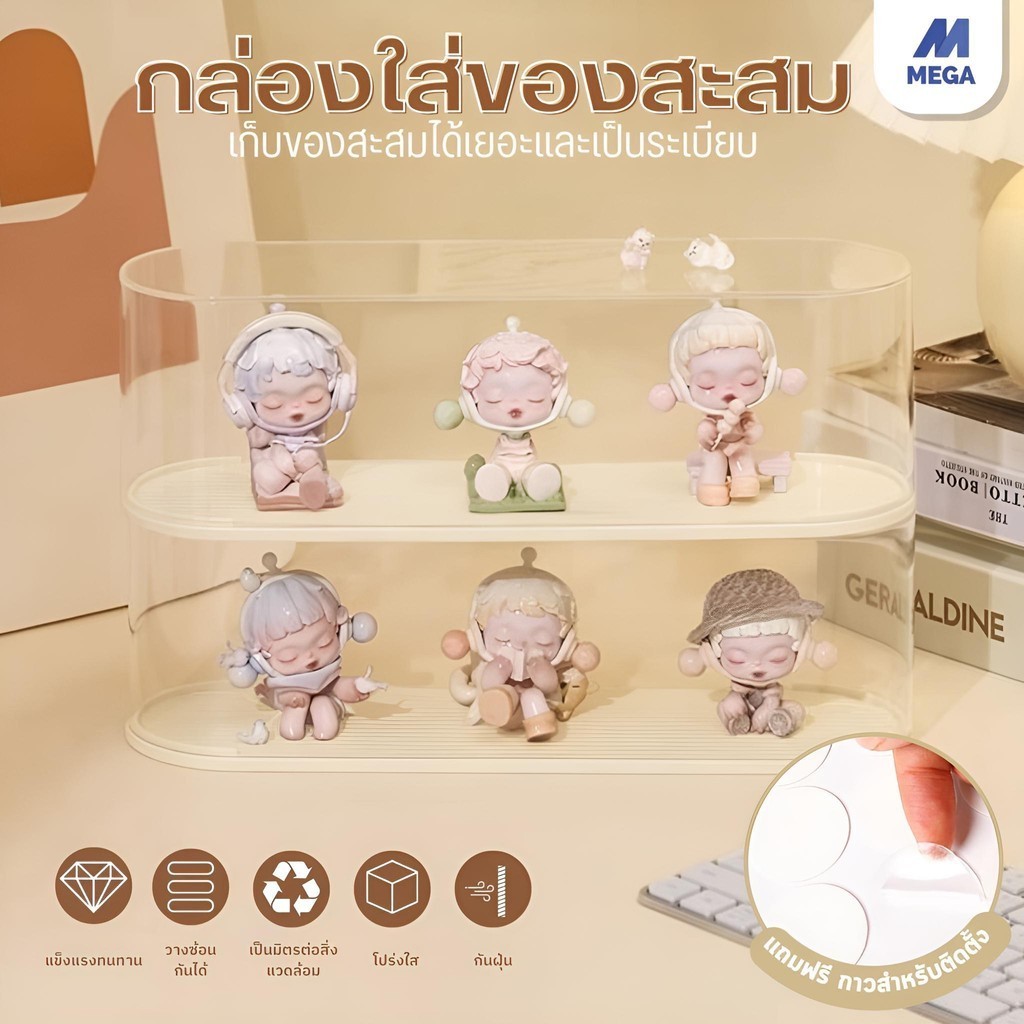 Model Box Clear Acrylic Display Rack Labubu Cabinet Doll Showcase Can ...