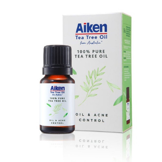 Aiken Tea Tree Oil 100% Pure 10ml Exp: 06/2025 | Shopee Malaysia
