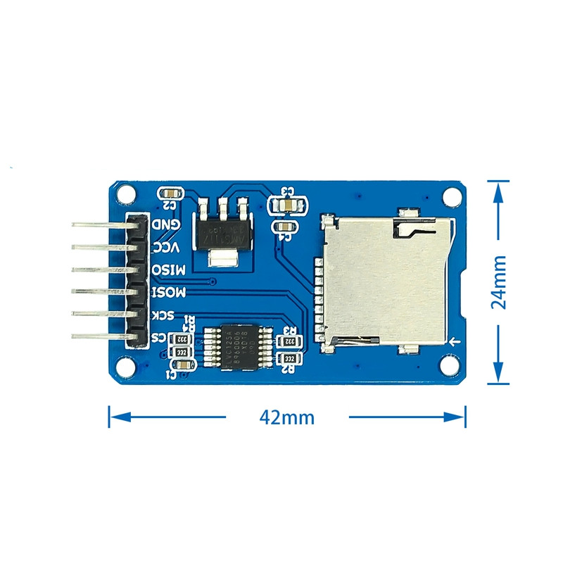 Micro SD Card Module SPI Interface TF Card Reader Write Device with ...