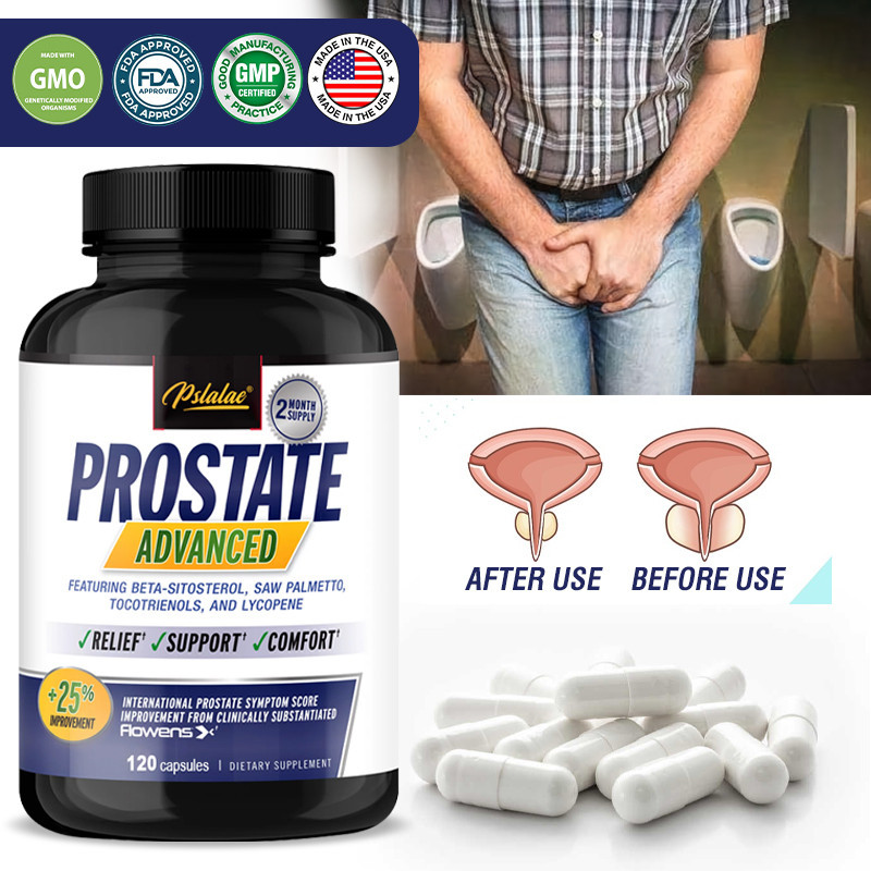 Pslalae natural prostate health supplement with beta-sitosterol, nettle ...