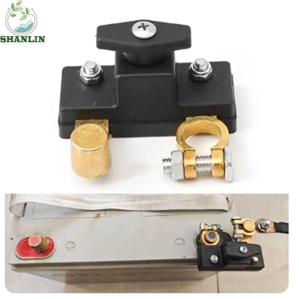 SHANLIN Car Battery Cut Off Switch, Disconnect Isolator 12V/24V Power Cutoff Switch, Universal ...