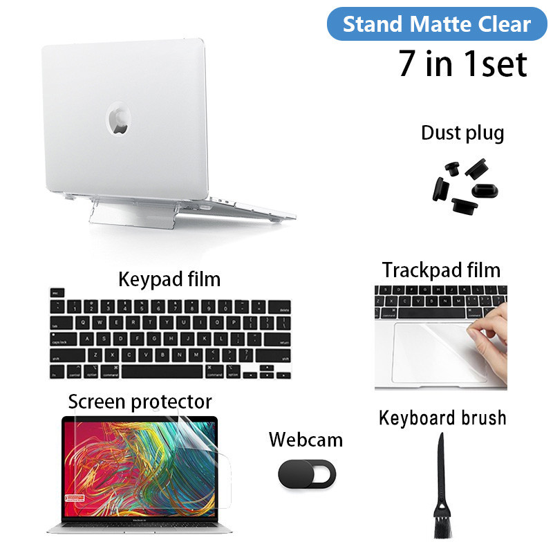 7 in 1 Ultra Slim case for Macbook Air 13 M3 M4 Pro 14 16 A3401 A3402 ...