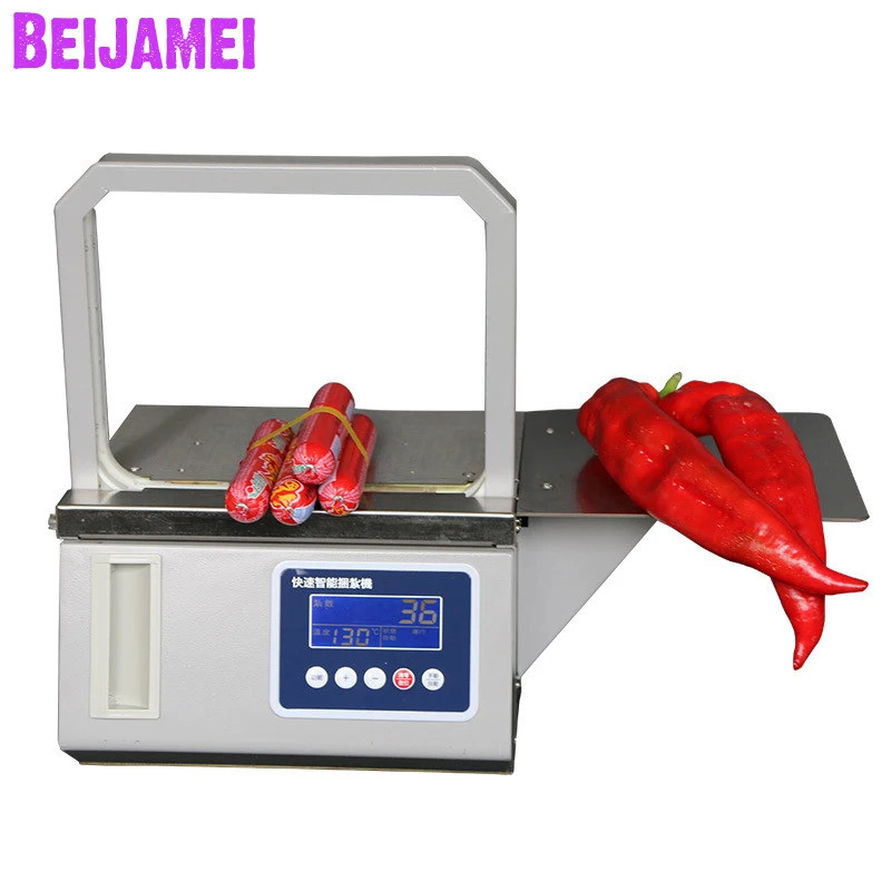 BEIJAMEI Commercial Bundling Opp Strapper Machine Hot-Melt Supermarket ...
