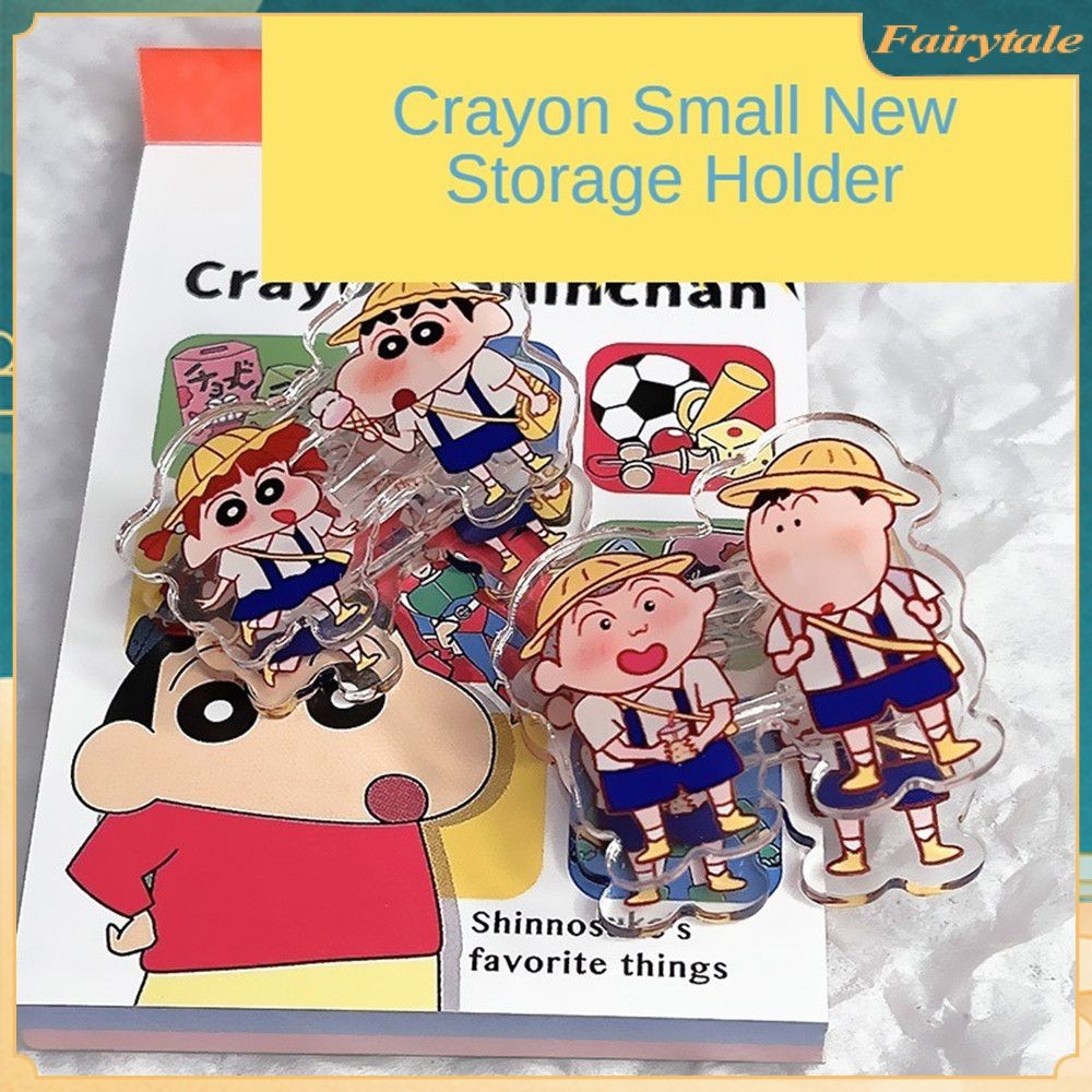 Crayon Shin-chan Binder Clip Stationery Paper Document Plastic Binding ...