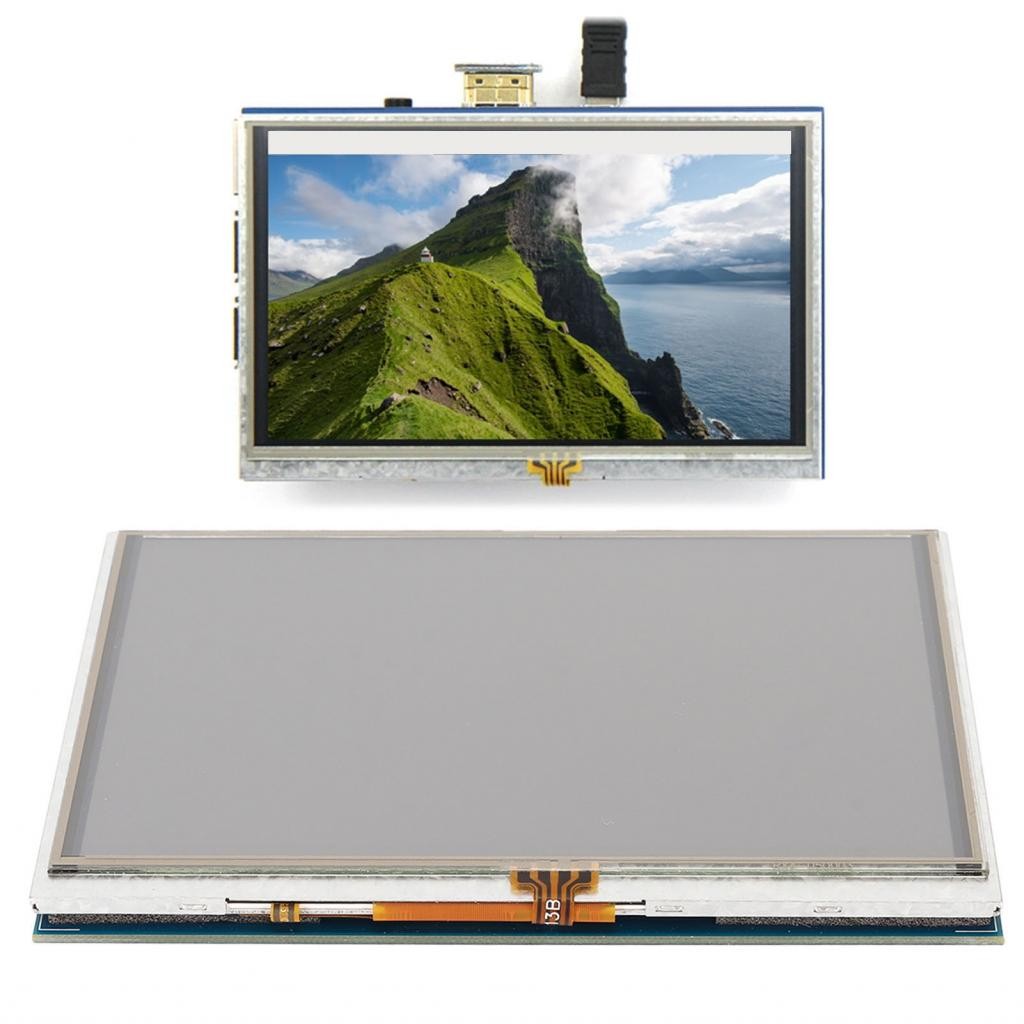 Supergoodsales 5 Inch TFT LCD Display 800 x 480 Screen Touch with HD ...