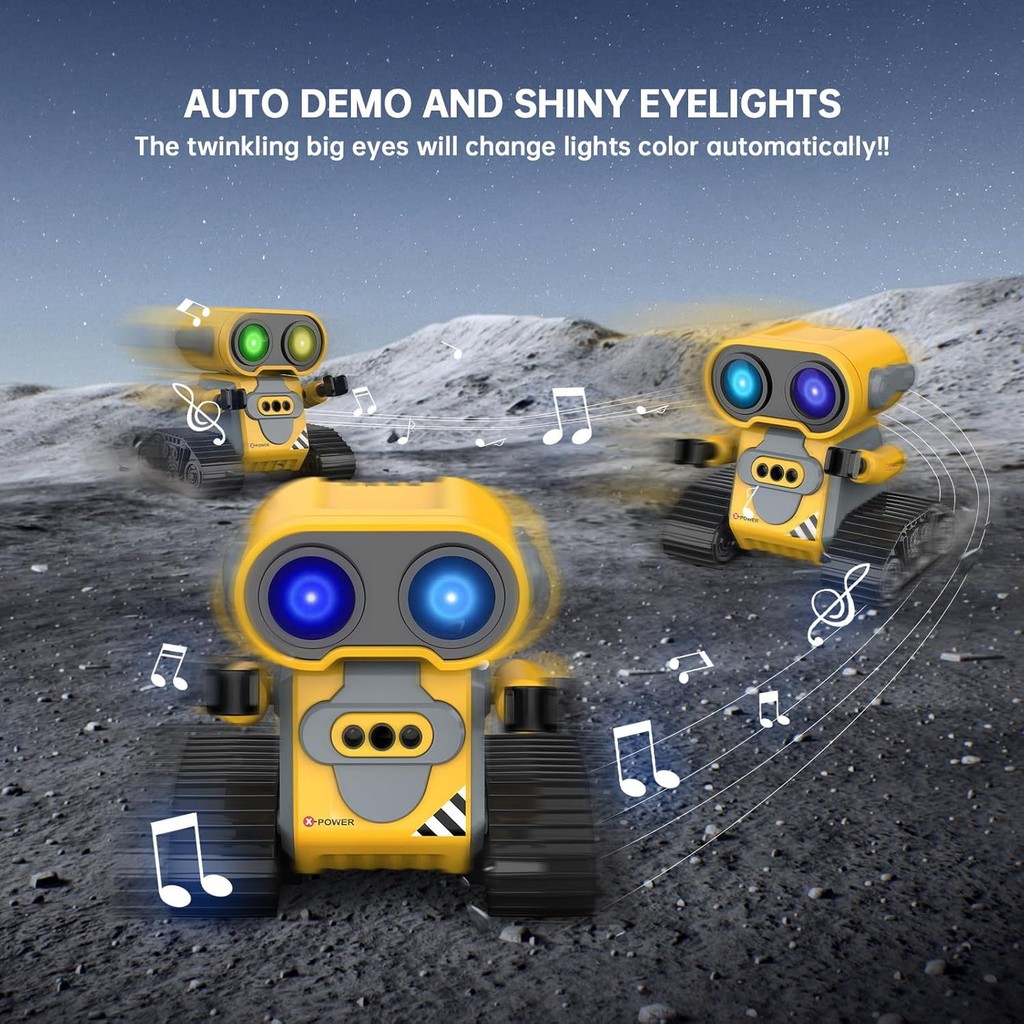 New Kid'S Rc Wall-E Intelligent Robot Rabbit Gesture Sensing Simulation ...
