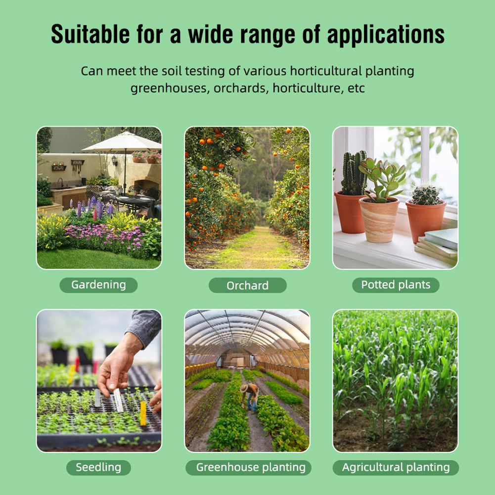 Soil NPK Analyzers Meter 0-1999mg/kg Dual Needle Nutrient Analyzer Soil ...