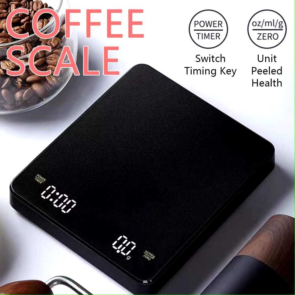 PSB_ Coffee Scale with Timer Wireless USB Charge Digital Coffee Weight ...