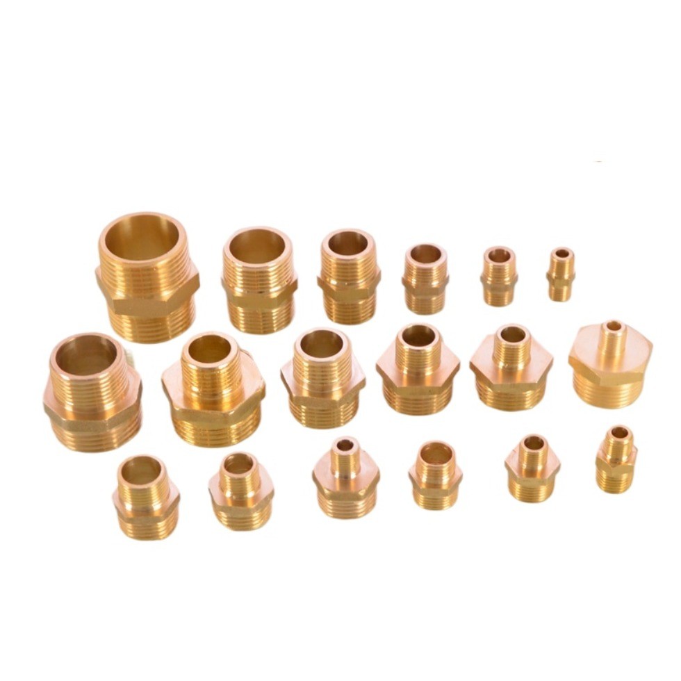 Double External Thread Joint Pipe Fittings External Thread Adapter ...
