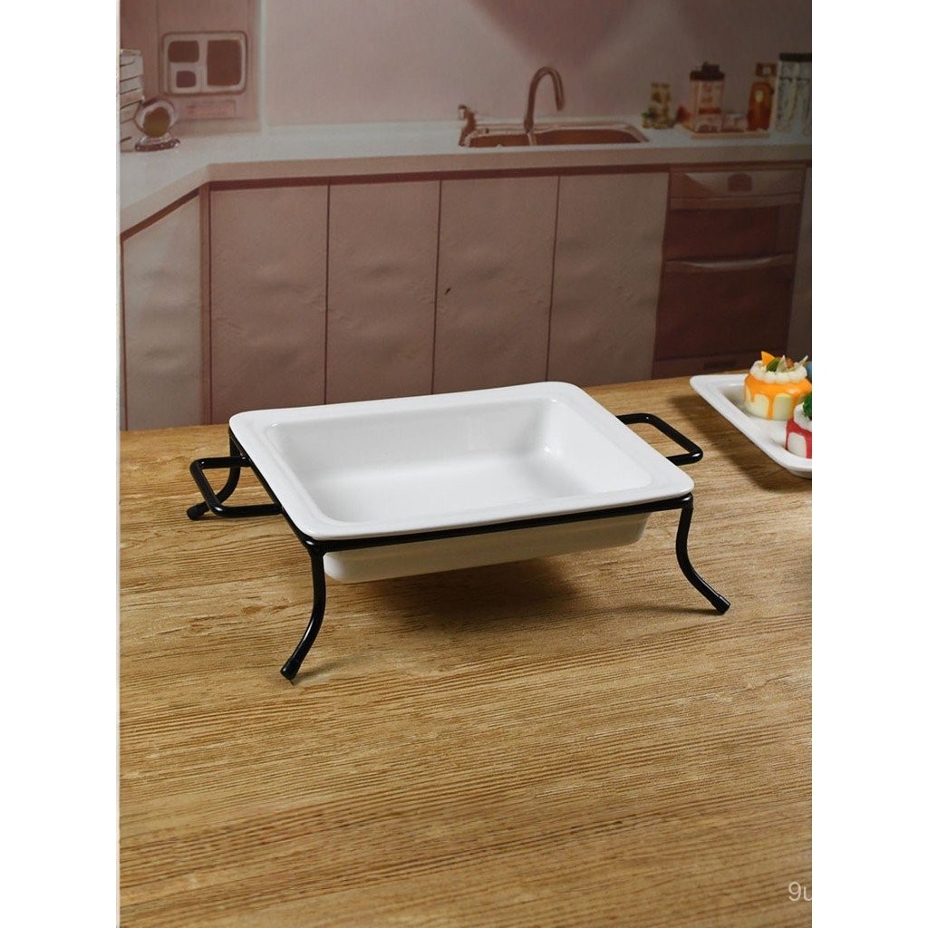 Single-layer Hotel Buffet Table Food Display Stand Restaurant Tableware ...