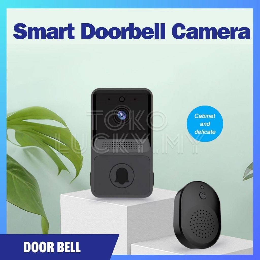 Doorbell Wireless Smart Camera Video Intercom Bell 1080P WIFI Anti ...