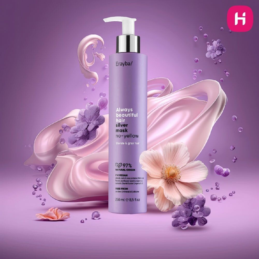 Erayba ABH Silver Mask No-Yellow 250ml | Shopee Malaysia