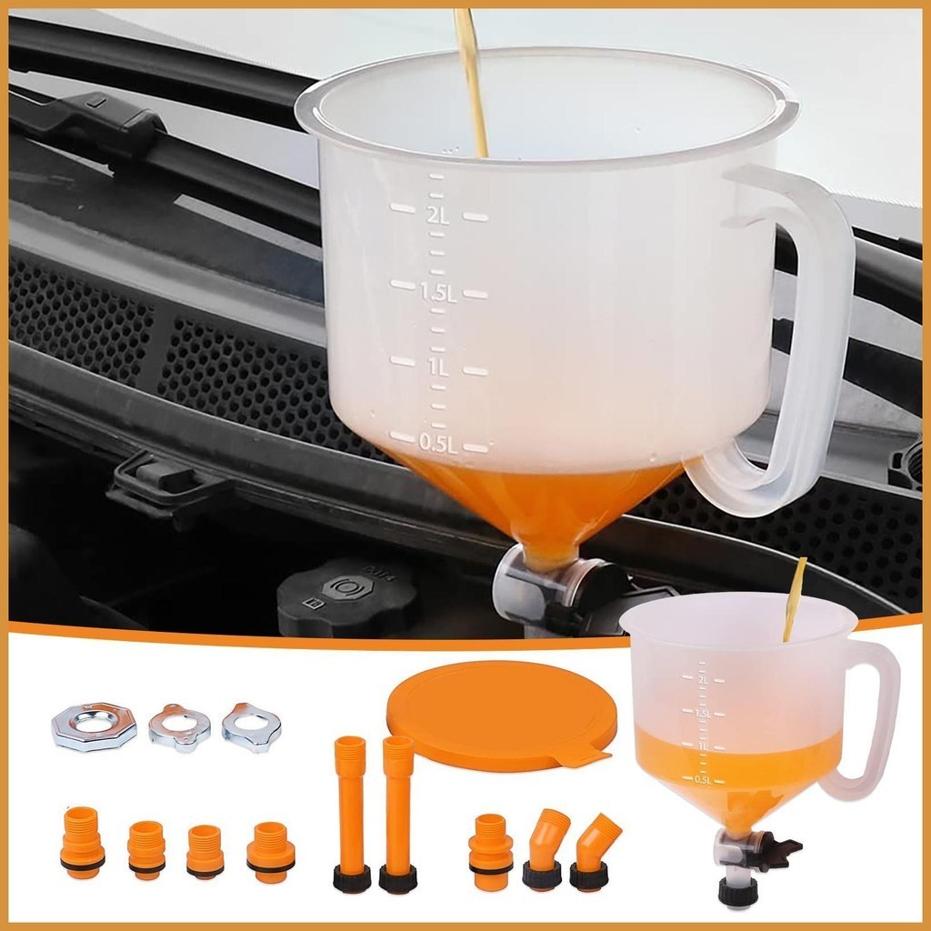 Spill Proof Coolant Filling Funnel Kit Spill Proof Radiator Coolant ...