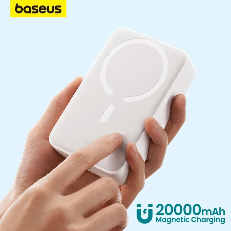 【CCC Certified】Baseus 3C Power Bank Mini Magnetic Wireless Fast Charge ...