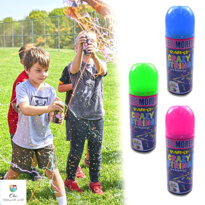 250ML 1 Piece Party Spray Snow String Party popper Event Wedding ...