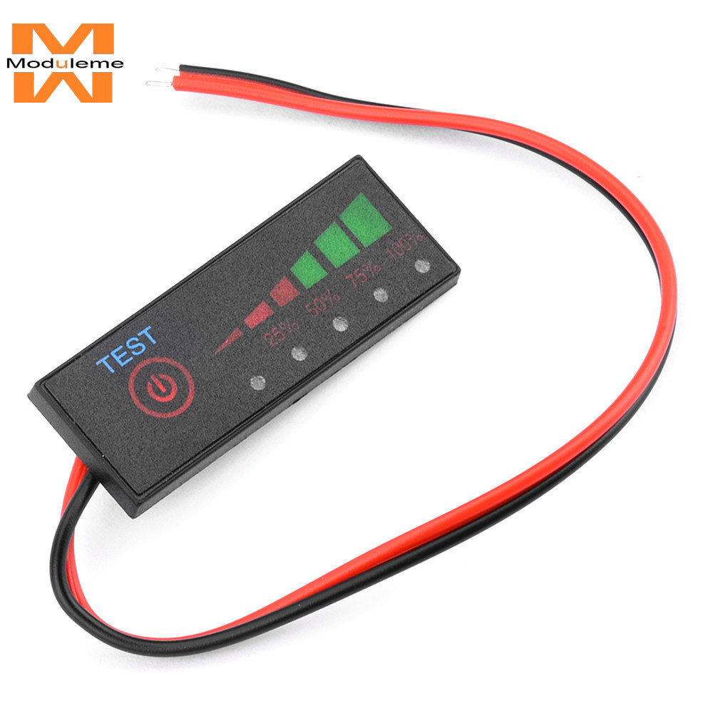 1S 3S 7S Lithium-Ion Battery Percentage Indicator Board LEDElectricity ...