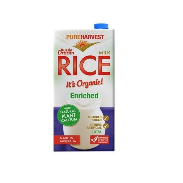 Pure Harvest Rice Milk Aussie With Calcium 1L | Shopee Malaysia