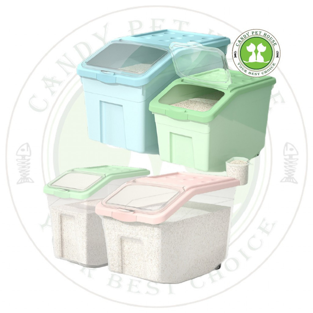 Kibbles Storage Box / Pet Food Container / Pet Food Storage Box - 5KG ...