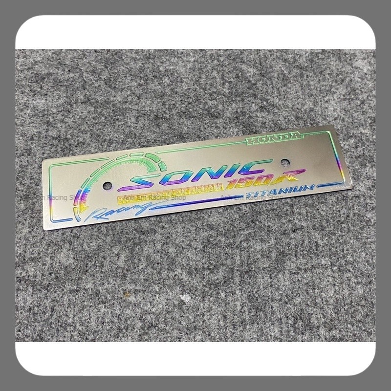 Genuine Titanium Nameplate for Sonic Titan 100% - Tay Thanh Shop ...