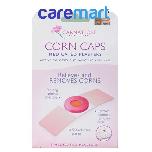 CARNATION CORN CAPS MEDICATED PLASTERS (5 PLASTERS) (EXP:12/2025 ...