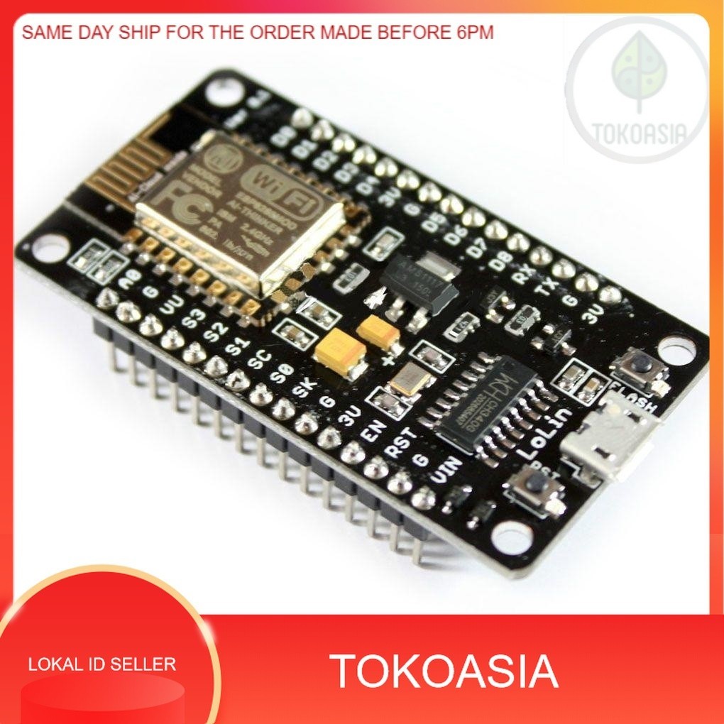 (Local Stock) ESP8266 serial port WIFI module NodeMcu Lua v3 CH340 Developement IOT | Shopee ...