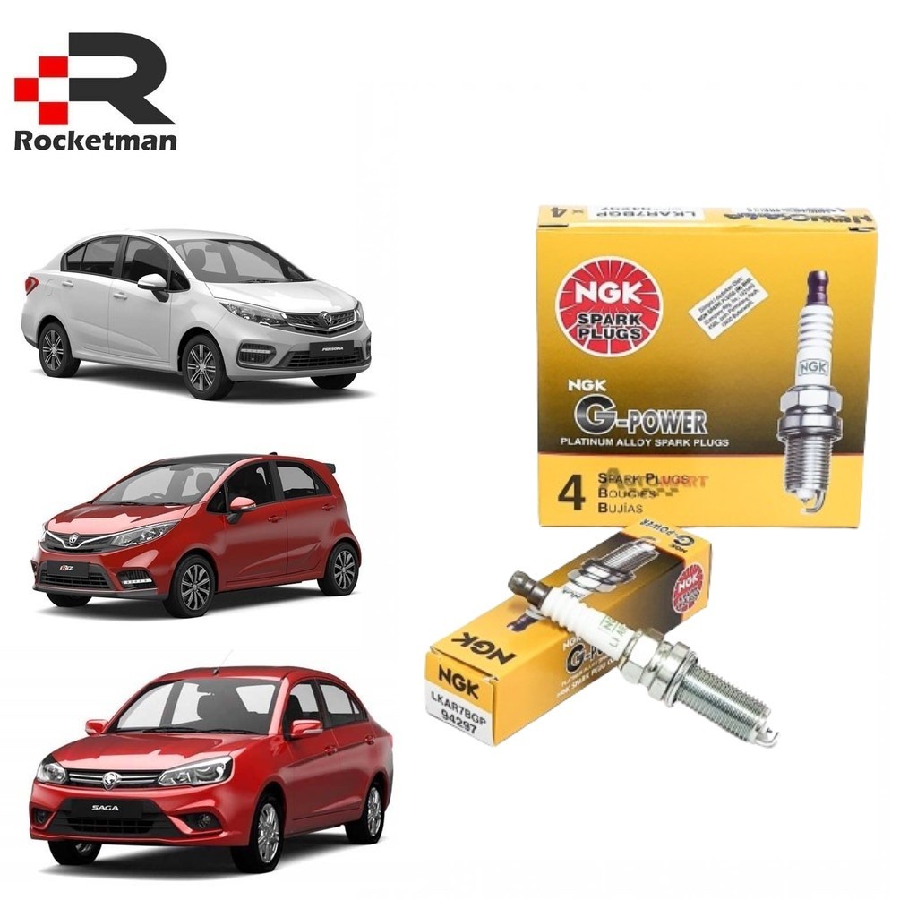 NGK G POWER SPARK PLUG PROTON IRIZ PERSONA VVT SAGA VVT PERODUA MYVI ...