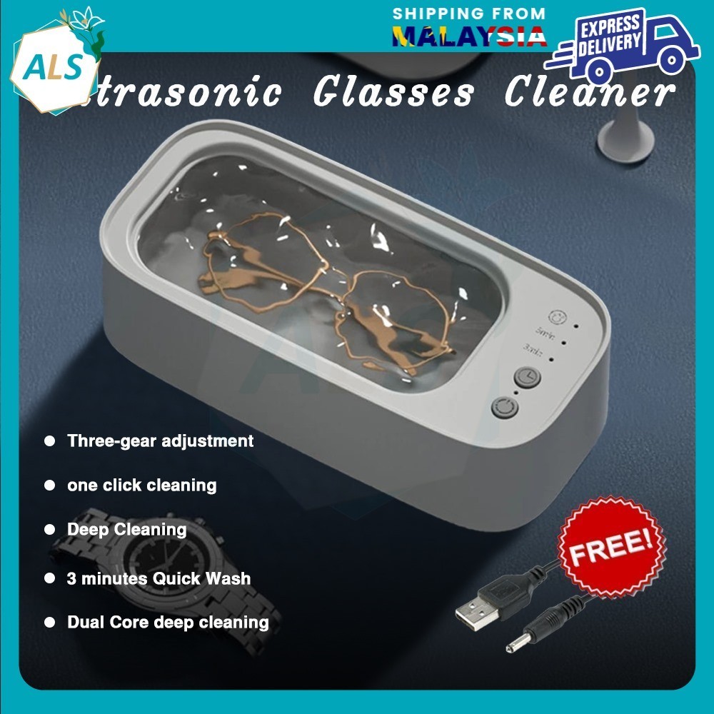 Ultrasonic Cleaning Machine Washing Jewelry Eyeglass Glasses Cleaner ...