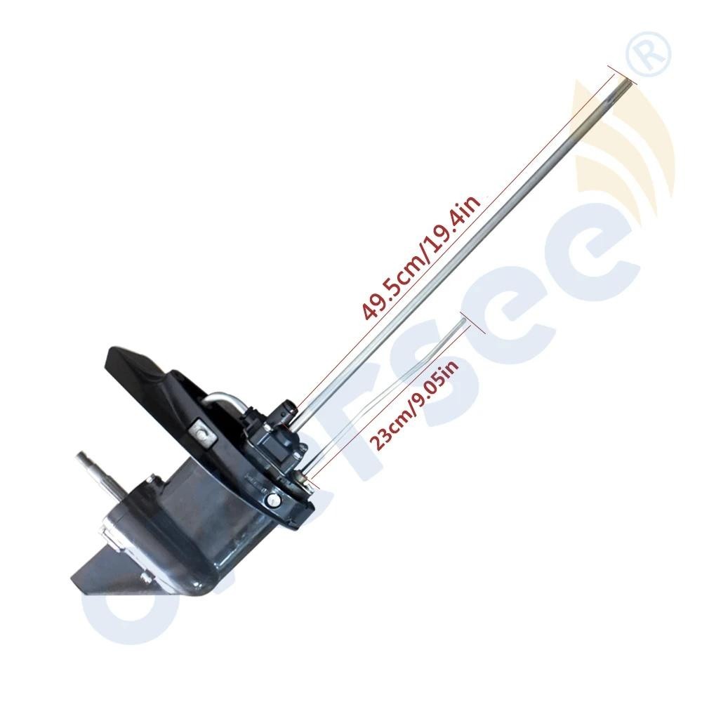 Lower Casing Short Assy For Hangkai Outboard Motor 5HP 6HP 2 Stroke ...