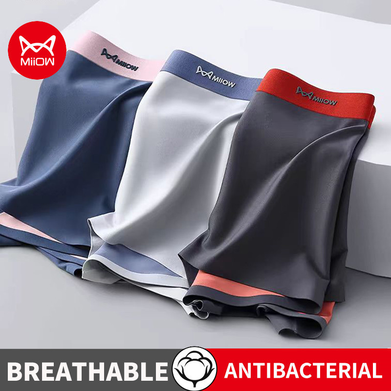 MiiOW Dry Breathable Summer Men's Panties Set Seamless Sexy Men ...
