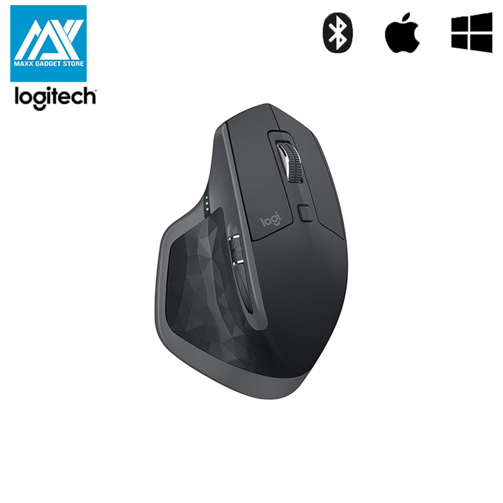 Logitech MX Master 2S Wireless Mouse - Hyper-Fast Scrolling, Ergonomic ...